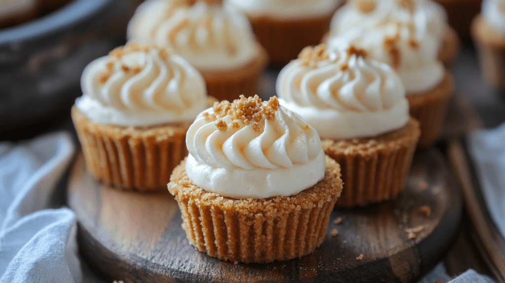 Perfect Graham Cracker Crust for Mini Cheesecakes
