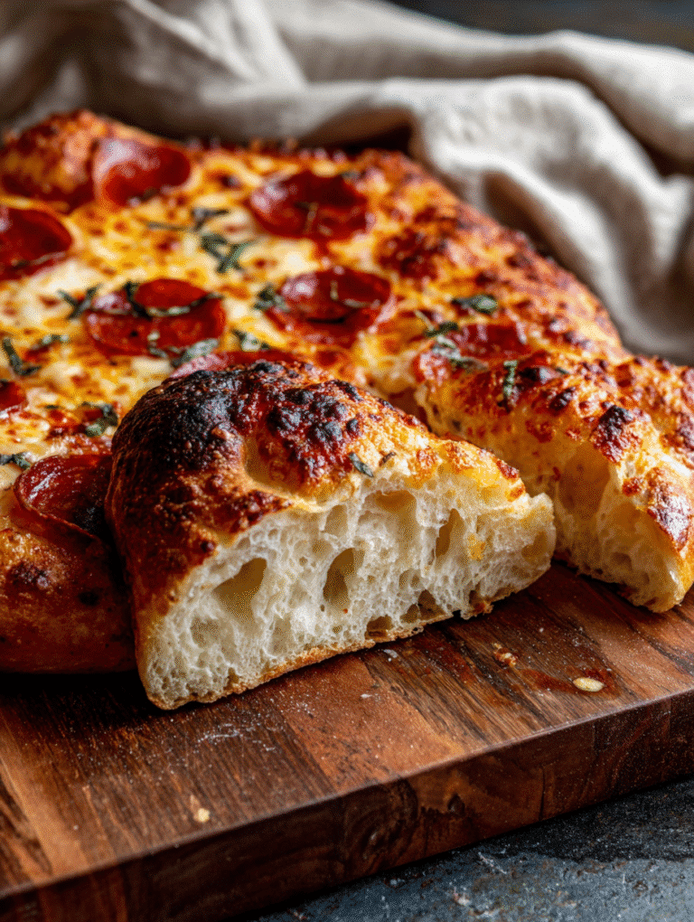 Artisan Pizza Dough – Crispy, Chewy & Bubbly Crust Recipe