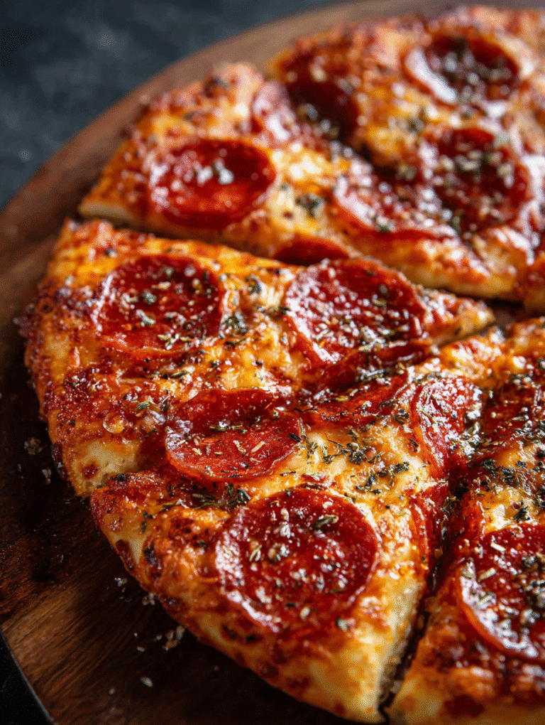 Hot Honey Pepperoni Ricotta Pizza – Sweet & Spicy Homemade Delight
