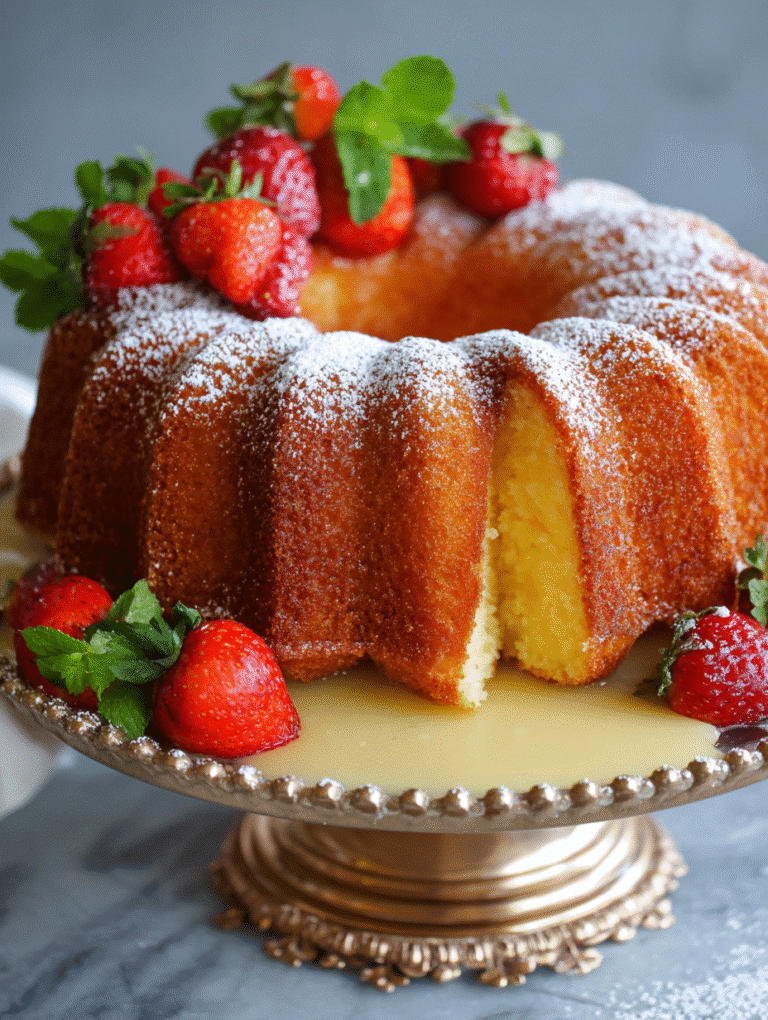 Moist & Easy Slap Ya Momma Pound Cake Recipe – Buttery Bliss!