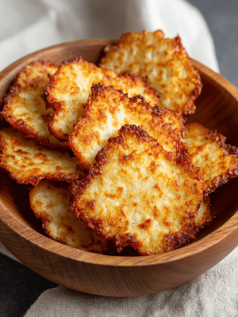 Air Fryer Cottage Cheese Chips – Crispy High-Protein Snack