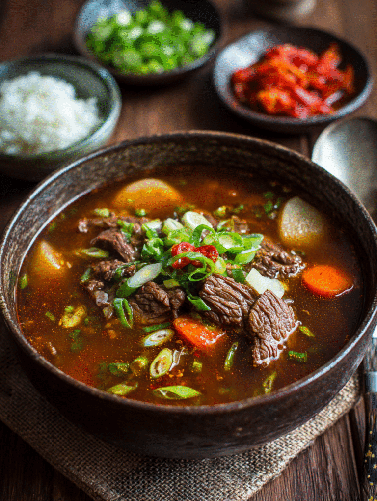 Beef and Daikon Radish Soup – Korean Comfort in a Bowl