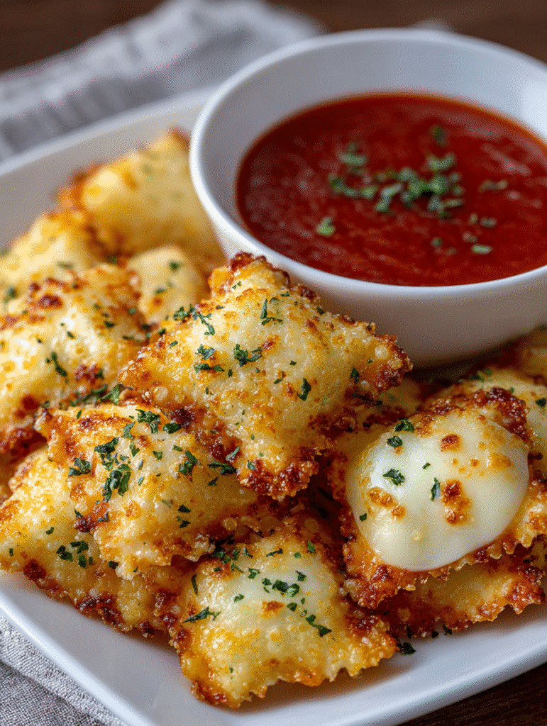 Low Carb Ravioli Bites – Easy, Cheesy & Keto-Friendly Snack Recipe