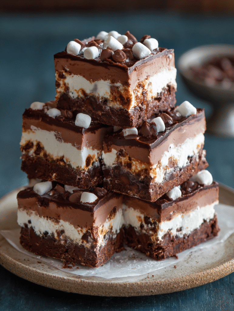 Marshmallow Dream Bars – Easy No‑Bake Chocolate Marshmallow Bars Recipe