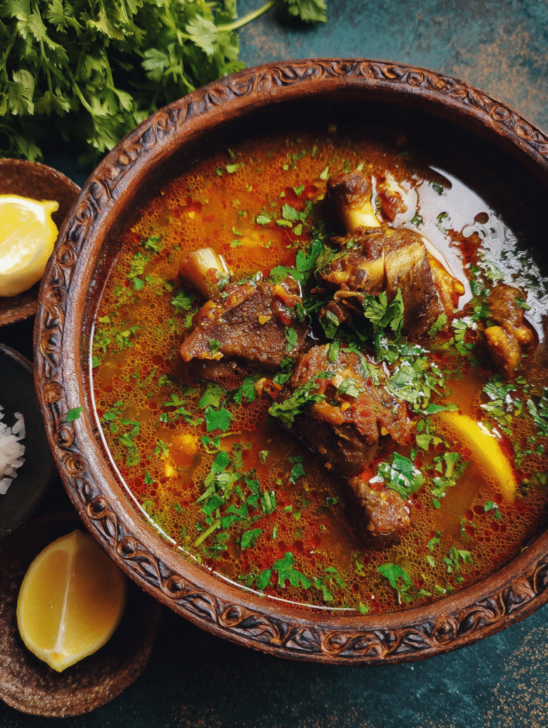 Spicy Mutton Paya (Goat Trotter Soup) – Authentic Desi Comfort Food Recipe