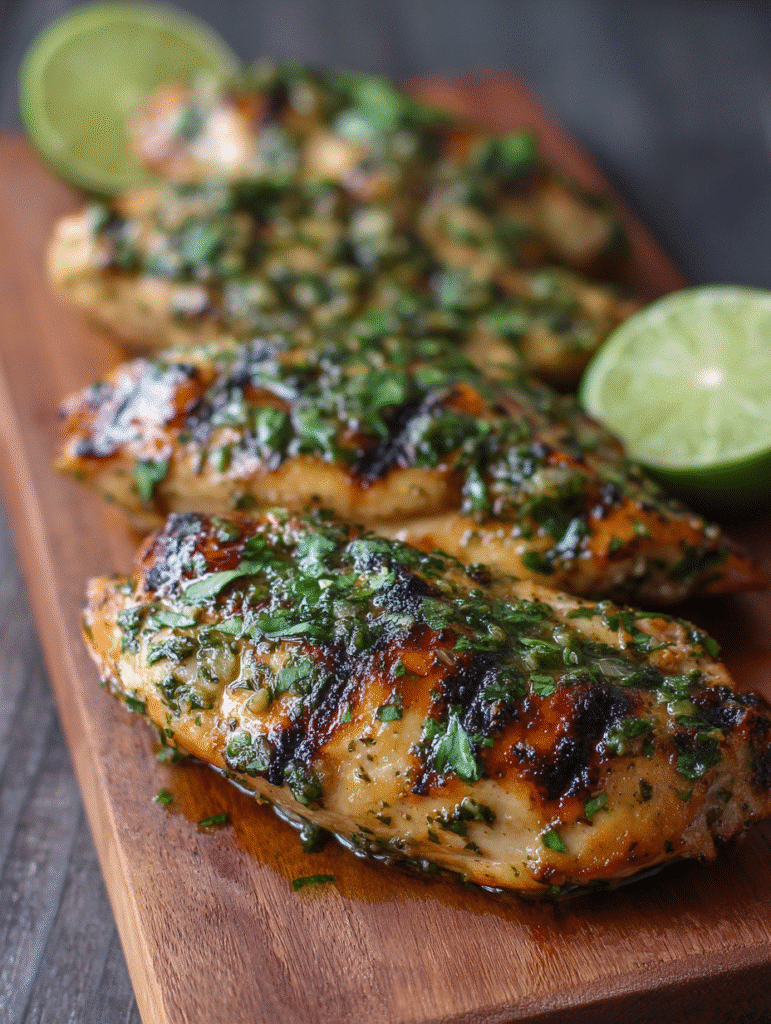 The Easiest Cilantro Lime Chicken Marinade | Fresh, Juicy & Zesty