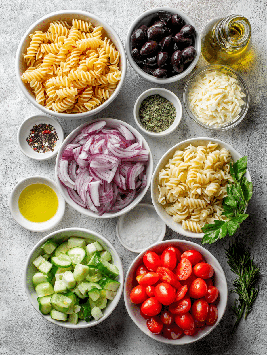 Mediterranean Pasta Salad – Easy Italian Recipe Everyone Loves