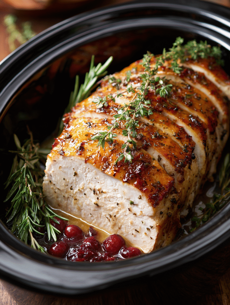 Butterball Crock Pot Turkey Breast Roast Recipe – Easy Thanksgiving Dinner