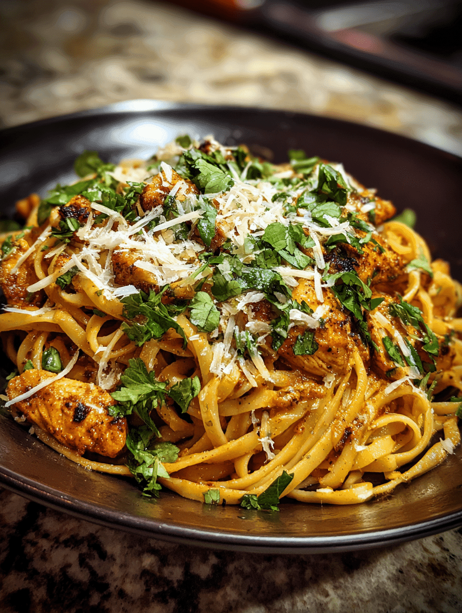 Cowboy Butter Chicken Linguine Recipe — Easy, Creamy & Flavor‑Packed Dinner