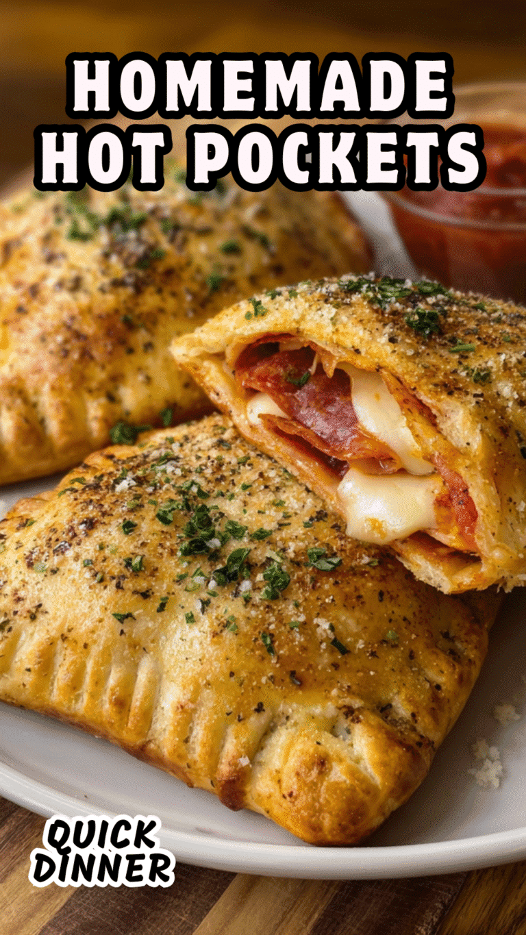 Homemade Hot Pockets Recipe — Easy, Cheesy & Better Than Store‑Bought