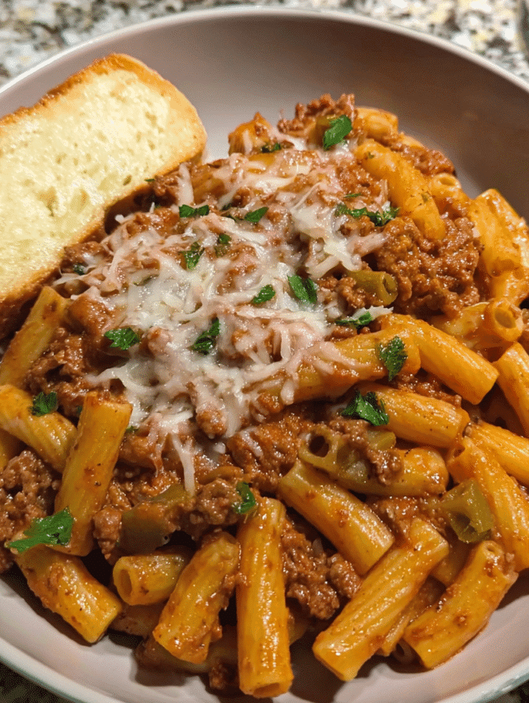 Homemade One Pot Beefaroni – Easy Family Dinner in 30 Minutes