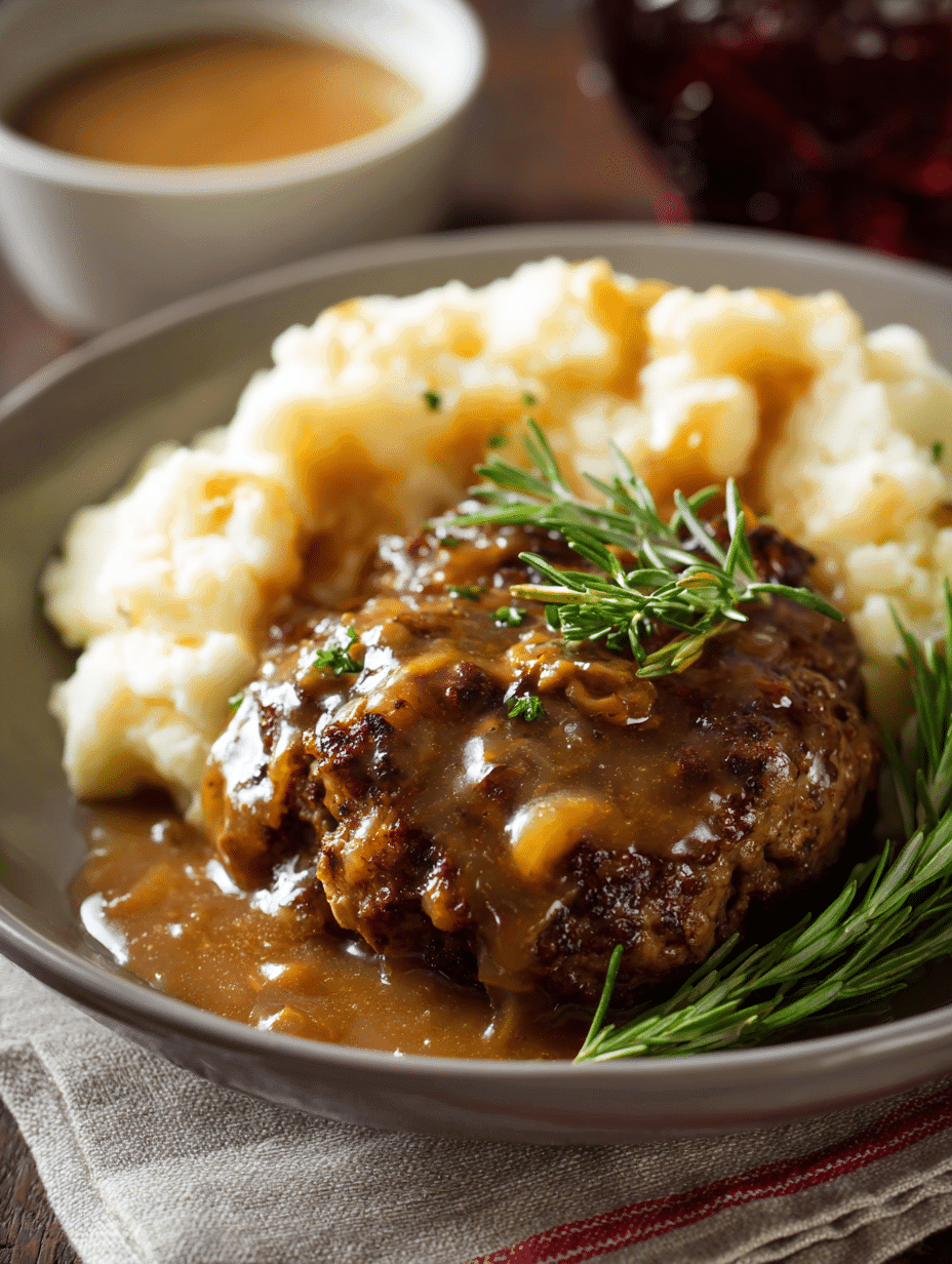Slow Cooker Salisbury Steak Recipe | Easy Comfort Dinner for Busy Nights