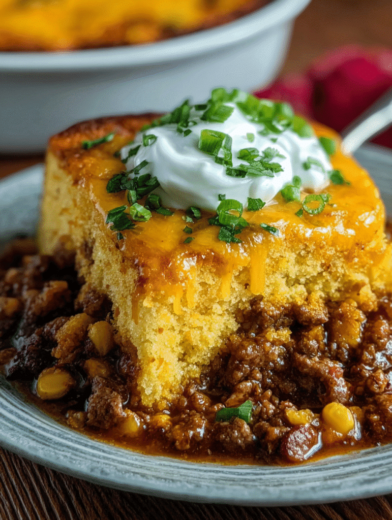 Viral Cornbread Cowboy Casserole Recipe – Easy & Delicious